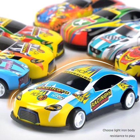 Jual Mobil Balap Mainan Anak Pull Back Warna Warni Bahan Alloy Racing ...