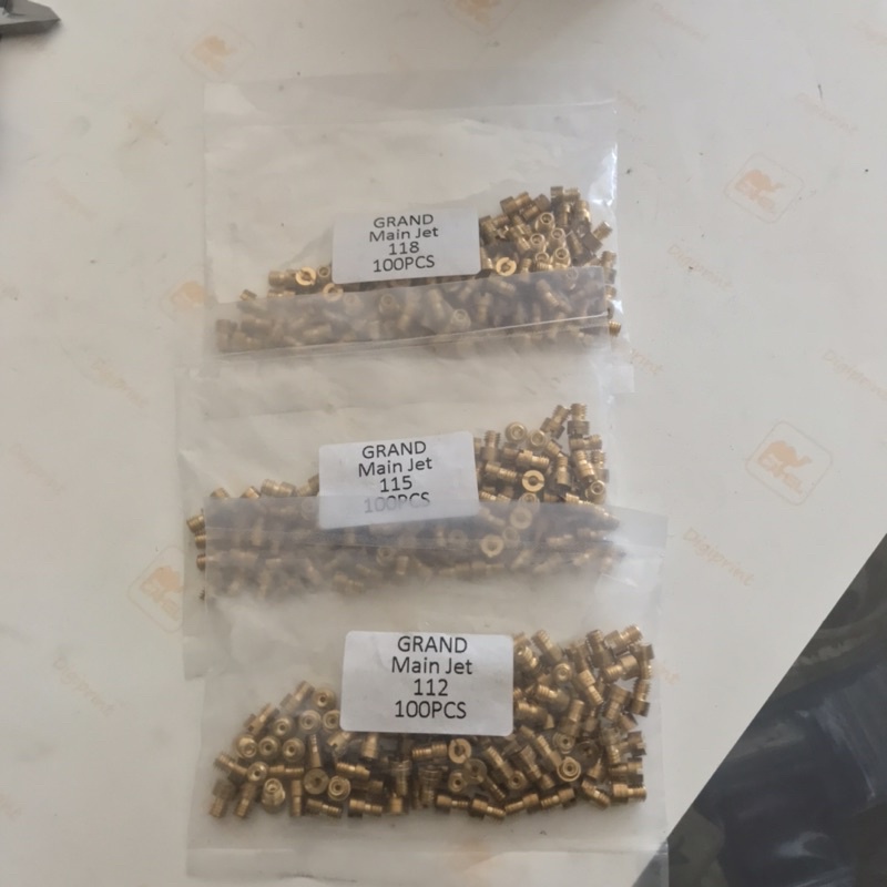 Jual mj mainjet main jet spuyer supra kharisma kaze grand astrea dll ...