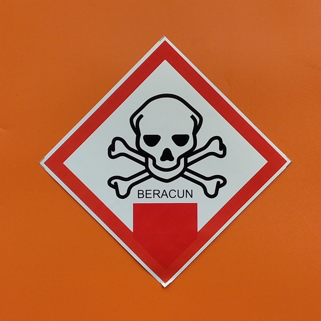 Jual Stiker Limbah Bersifat Beracun - Stiker Limbah B3 - Stiker Limbah ...
