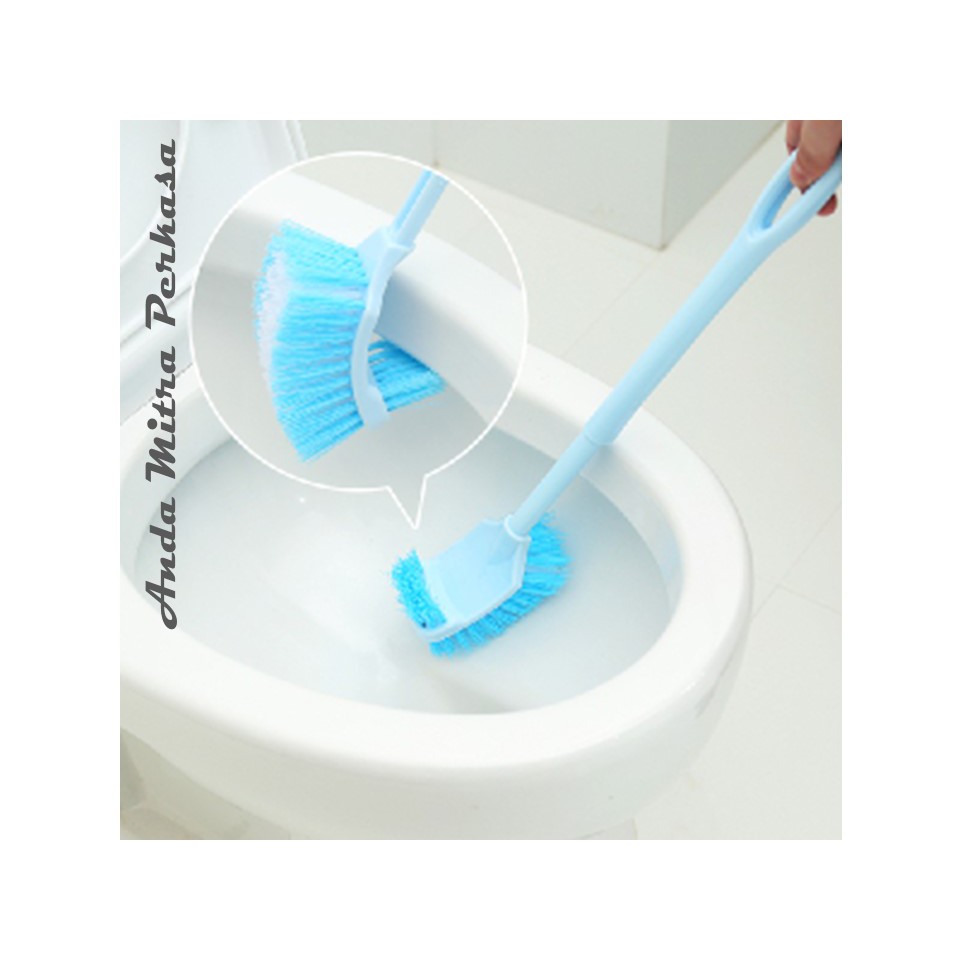 Jual Smart Toilet Cleaning Brush Sikat Wc Toilet Kamar Mandi Dua Sisi ...