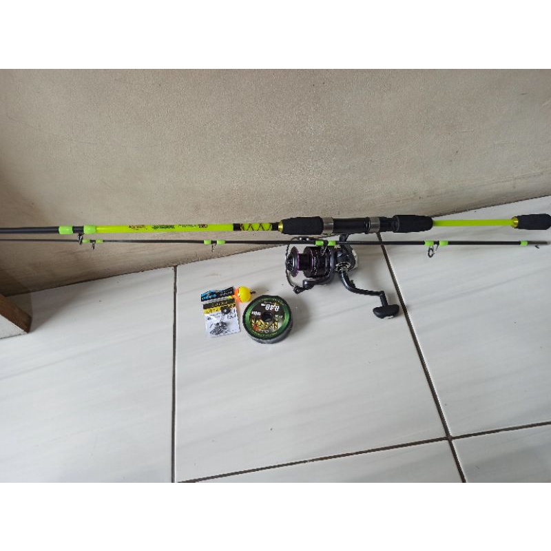 Jual SET PANCING LENGKAP LAUT KEKUATAN 16-30KG TERMURAH JORAN DAIDO/KATANA 150/165/180 CM ...