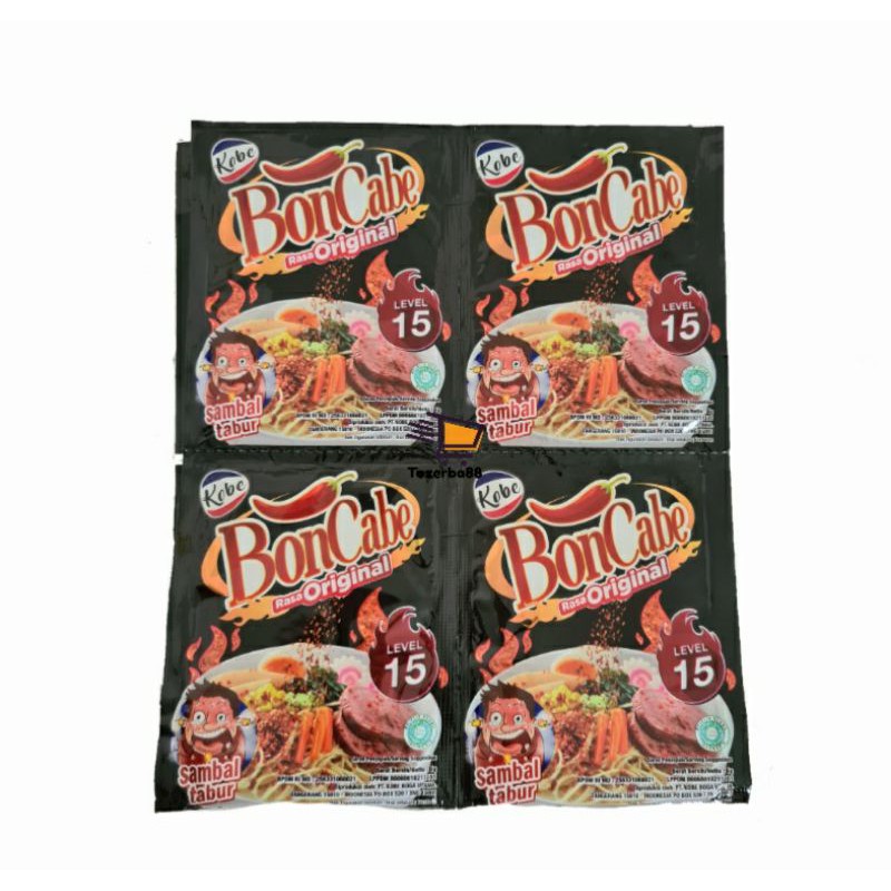 Jual Bon Cabe Original Level 15 isi 12 sachets | Shopee Indonesia