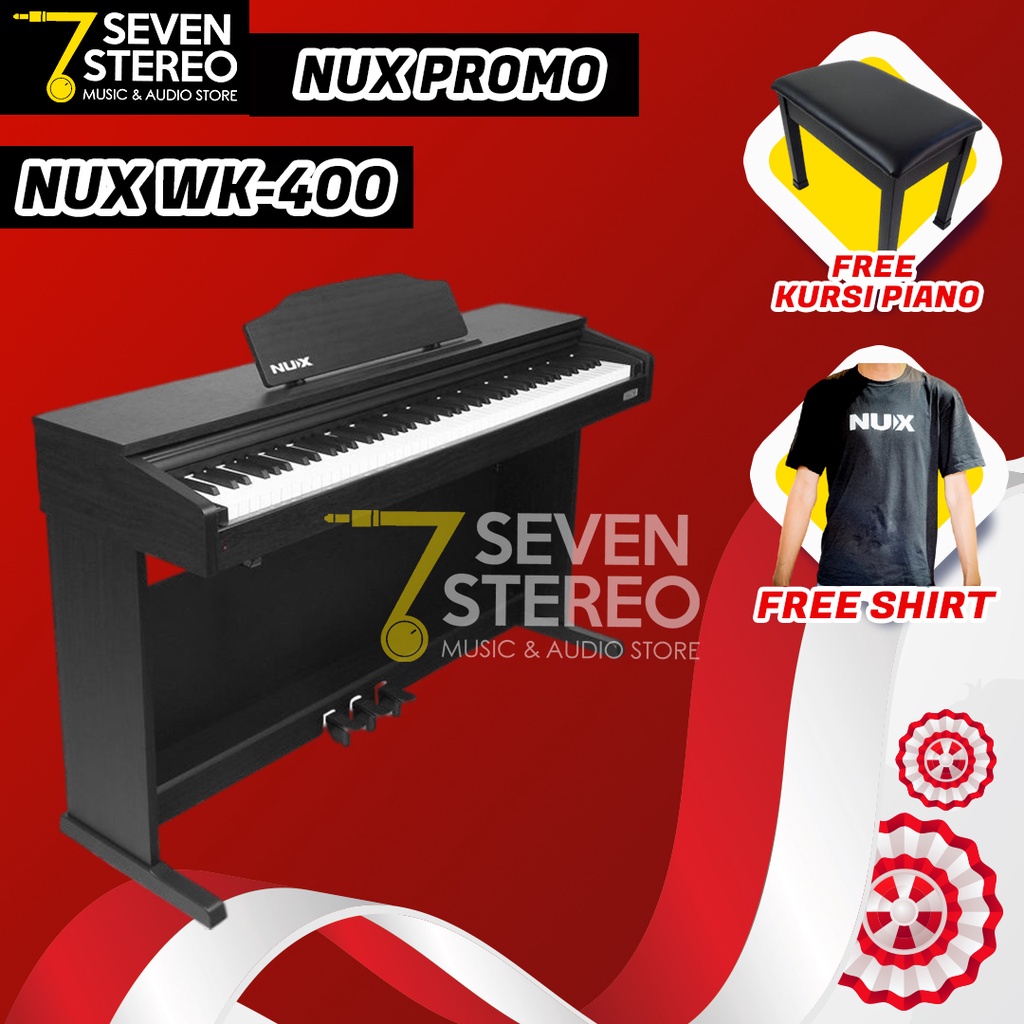 Jual Nux WK400 WK-400 WK 400 Digital Piano | Shopee Indonesia