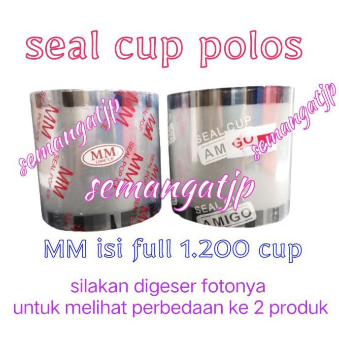 Jual Plastik lid seal cup / tutup gelas / seal cup pop ice/seal cup ...