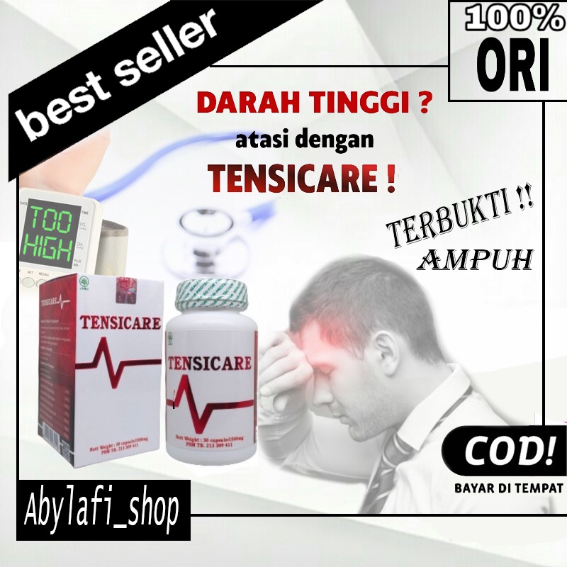Jual TENSICARE MULTI VITAMIN OBAT HERBAL HIPERTENSI TEKANAN DARAH ...