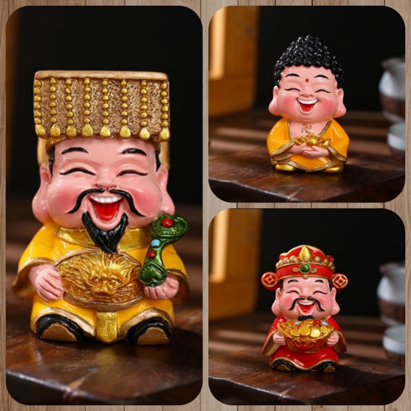 Jual Dewa chai sen /dewa langit /Buddha / ti Kong / dewa rezeki /mini ...