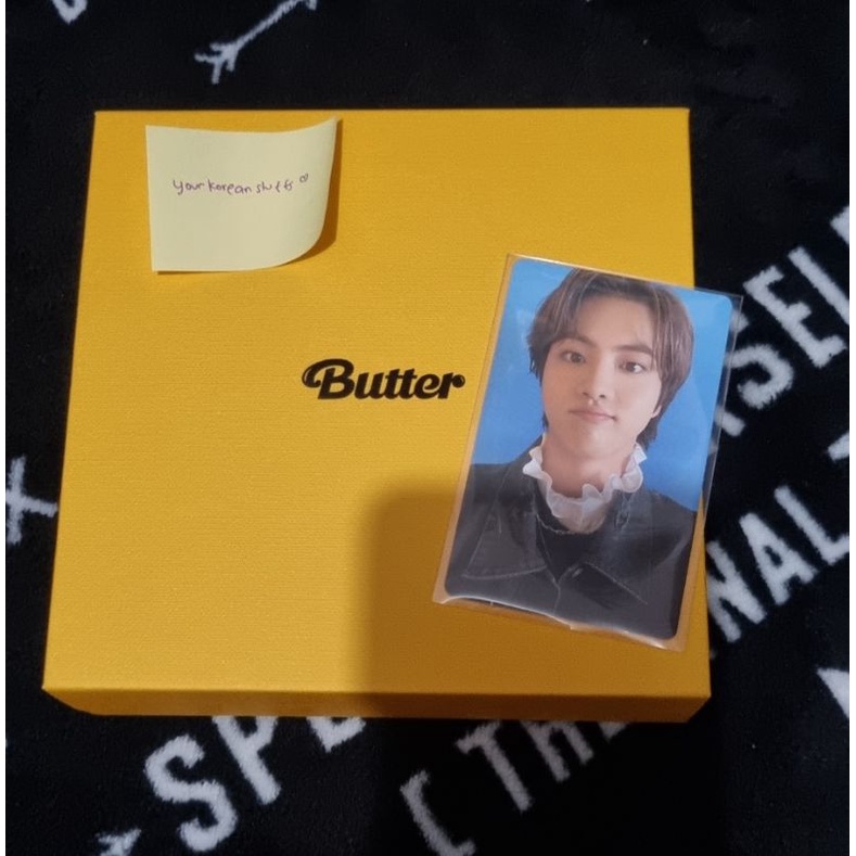 Jual Album Butter BTS Cream Pc Jin Pout Message Card Jimin | Shopee Indonesia