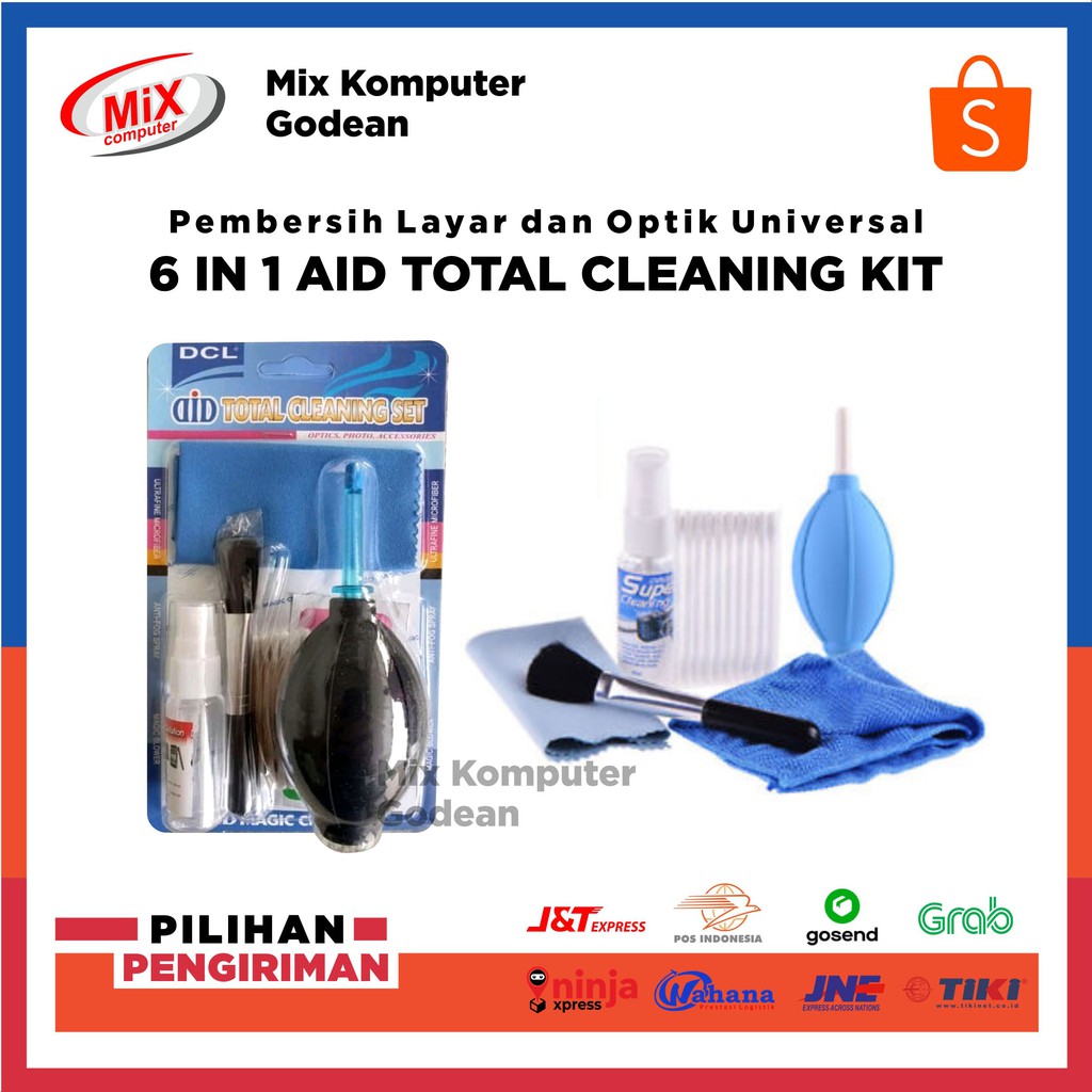 Jual Cleaner KIT Pembersih Laptop Monitor Kamera - Set Pembersih ...