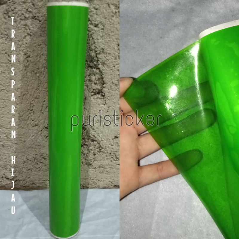 Jual Stiker Skotlet Transparan Hijau | Shopee Indonesia