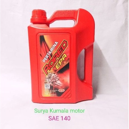Jual OLI TRANSMISI GARDAN PERTAMINA RORED EPA SAE 140 API GL-4 ISI 4 ...