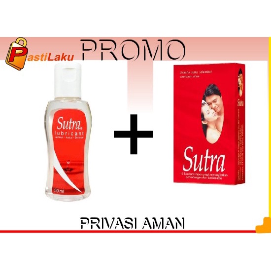 Jual Paket Sutra Lubricant + Kondom Sutra Classic 3 pcs | Shopee Indonesia