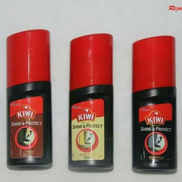 Jual Kiwi ORIGINAL semir sepatu kecil CAIR 30ML shoe polish mini murah | Shopee Indonesia