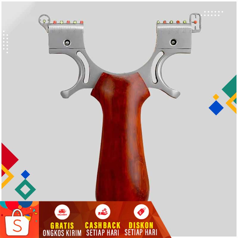 Jual Ketapel Metal Slingshot Hunting Catapult Katapel 2 Bidikan Katapel ...