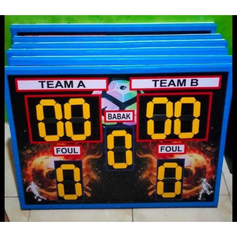 Jual papan score untuk futsal dan minisocer | Shopee Indonesia