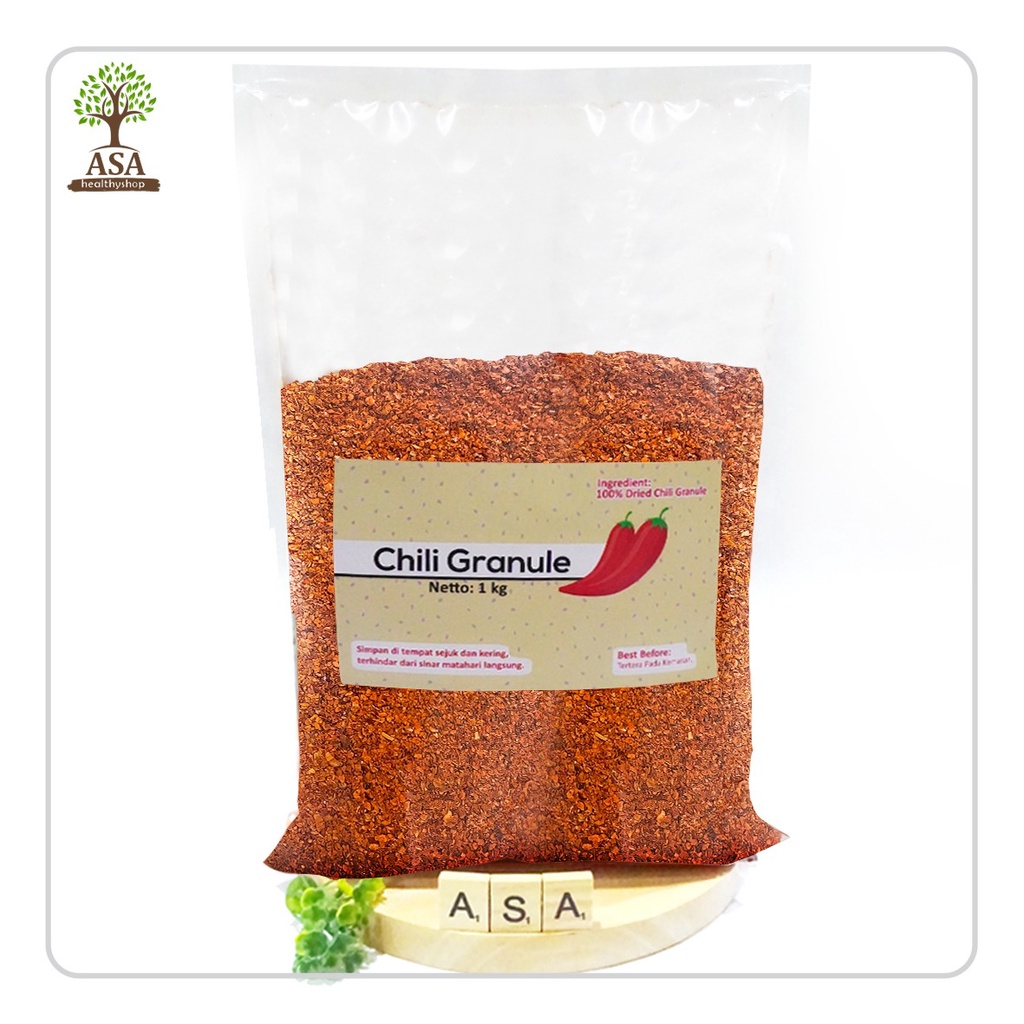 Jual Chili Granule - Chili Flakes 1kg | Shopee Indonesia