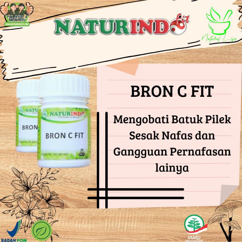 Jual BRON C FIT-OBAT/BATUK/PILEK | Shopee Indonesia