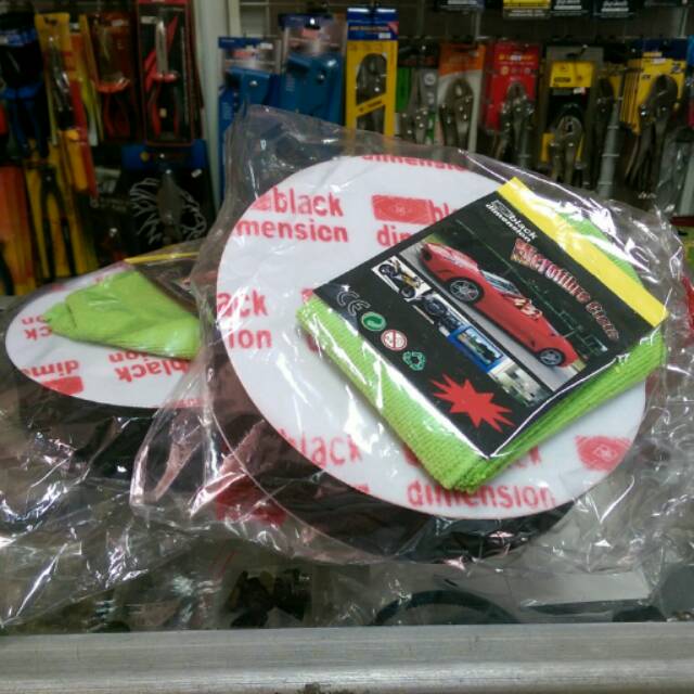 Jual Busa Poles Hitam 8 inch (200mm) Black Dimension FLAT (RATA) dan ...