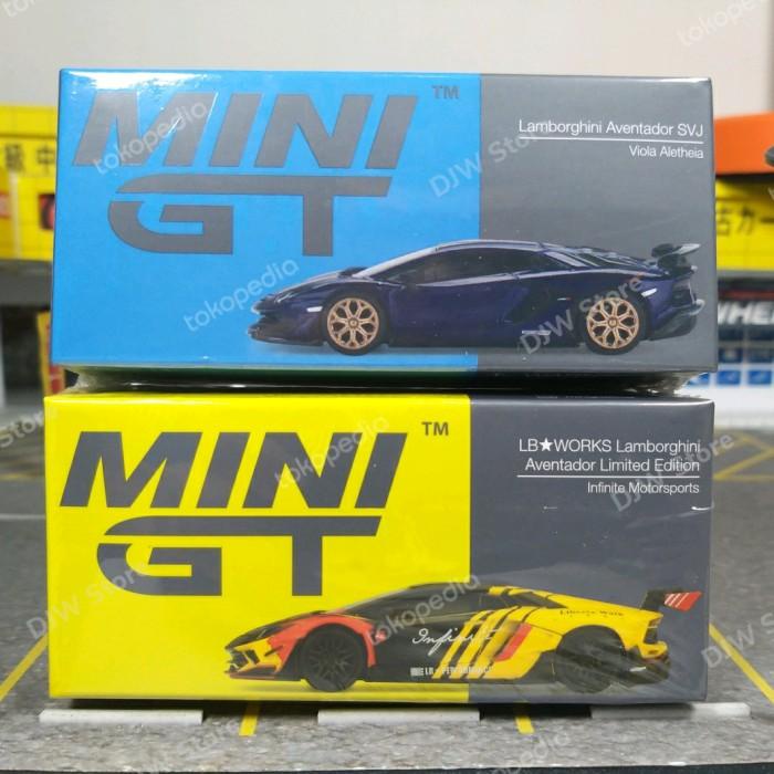 Jual PAKET Mini GT MGT 329 + 343 Lamborghini Aventador SVJ + LB ...