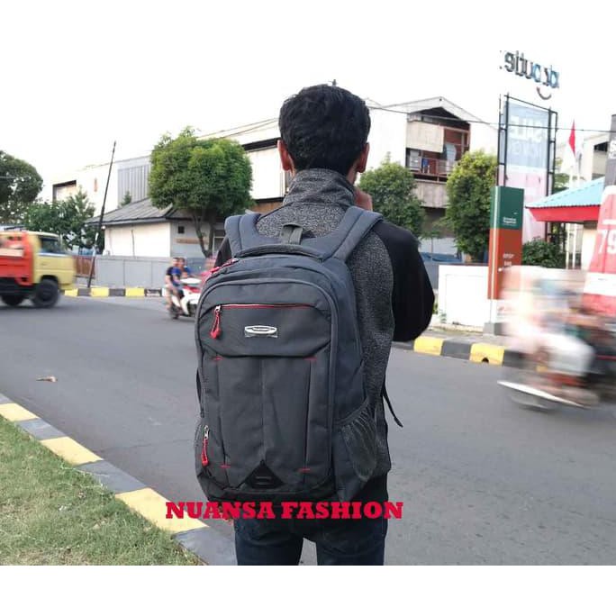 Jual Harga!! Backpack Tas Ransel Laptop | Tas Kerja | Tas Sekolah TRACK ...