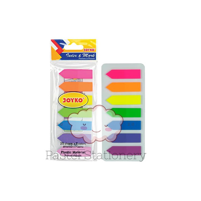 Jual Memo Sticky Notes Joyko IM-31 - Index Mark Penanda Pembatas Joyko ...