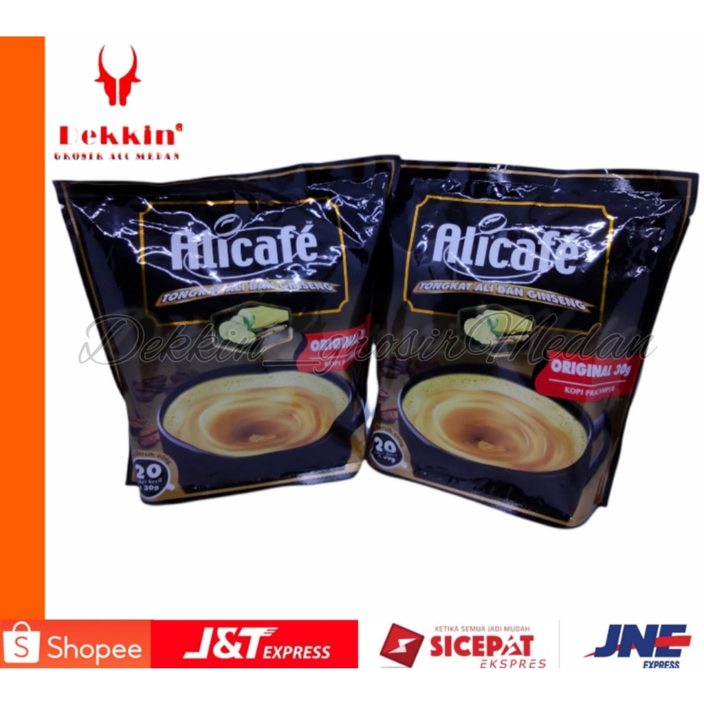 Jual Alicafe Tongkat Ali dan Ginseng 30grx20 sachet | Shopee Indonesia