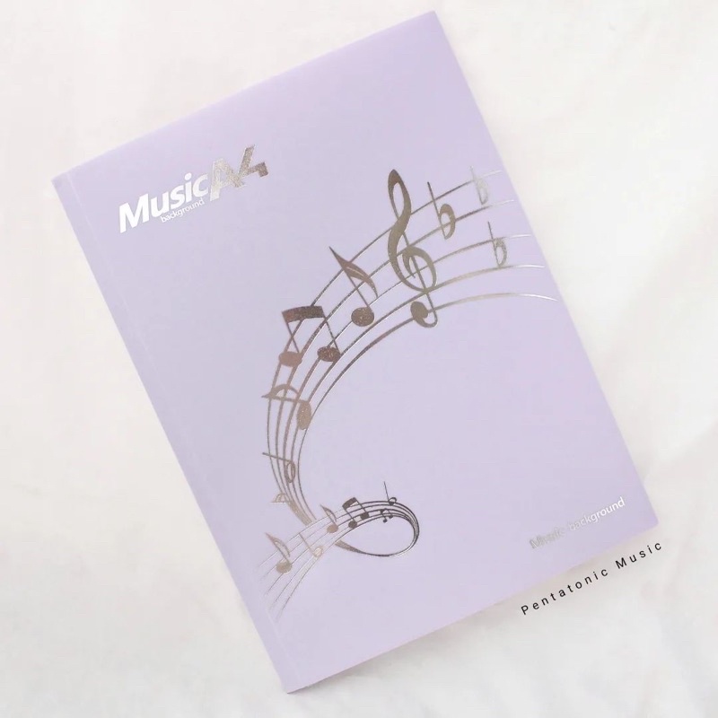 Jual Notes Folding Document Purple Tempat Kertas File Partitur Musik ...