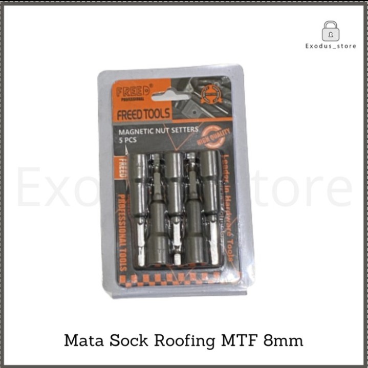 Jual Mata bor roofing baut baja roofing ringan 8 X 65mm Magnetic Nut ...