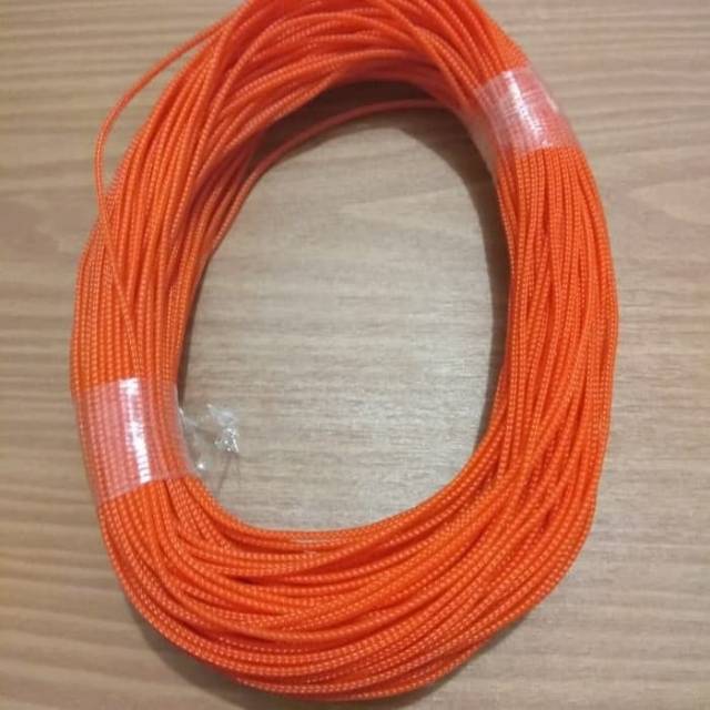 Jual 3mm Sleeving Cable Orange Sleeve Kabel 3 mm psu | Shopee Indonesia