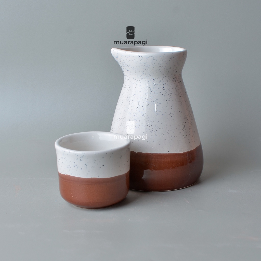 Jual MUARAPAGI Gelas Server GSV Set - Mug Keramik Kopi V60 Decanter ...