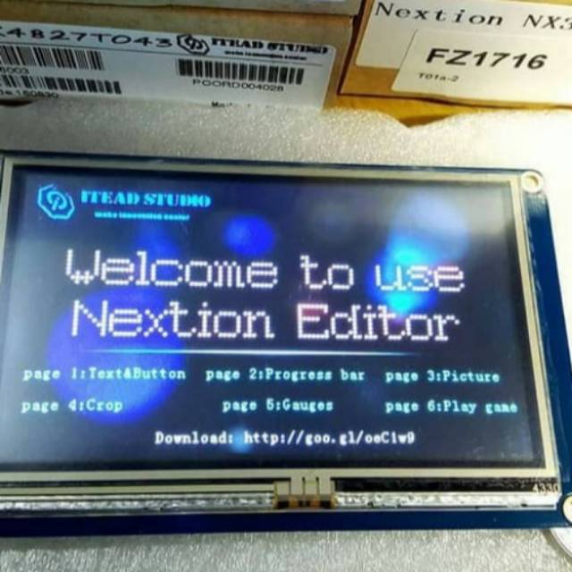 Jual HMI Nextion 5 inch Layar TFT for raspi arduino | Shopee Indonesia