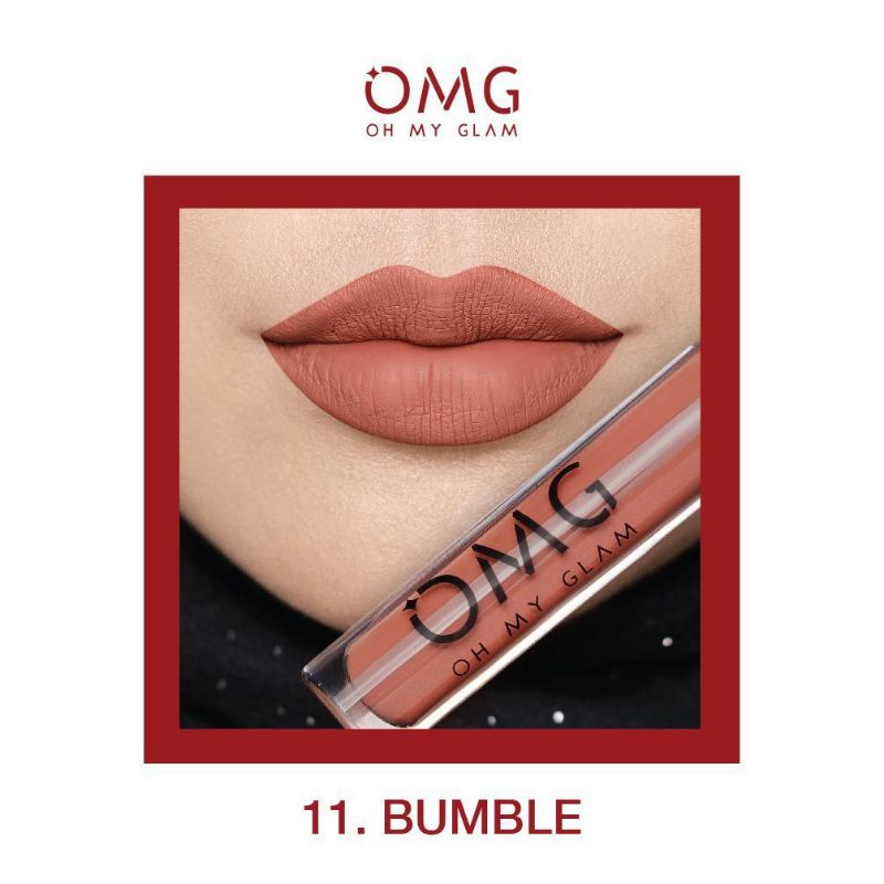 Jual `ღ´ PHINKL `ღ´ OMG Lipcream mattee lipstick cair oles oh my glam ...