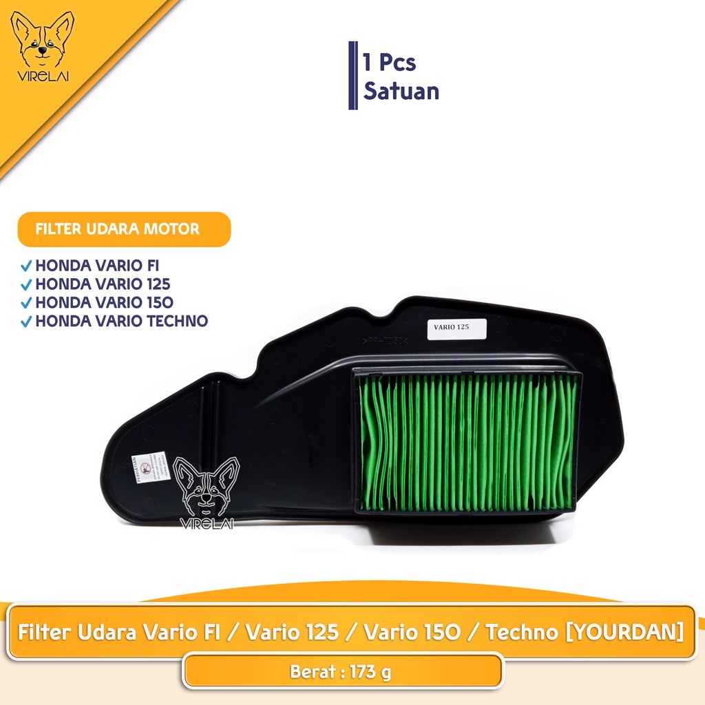 Jual Filter Udara VARIO FI / Vario 125 / Vario 150 New / Vario 150 Led ...