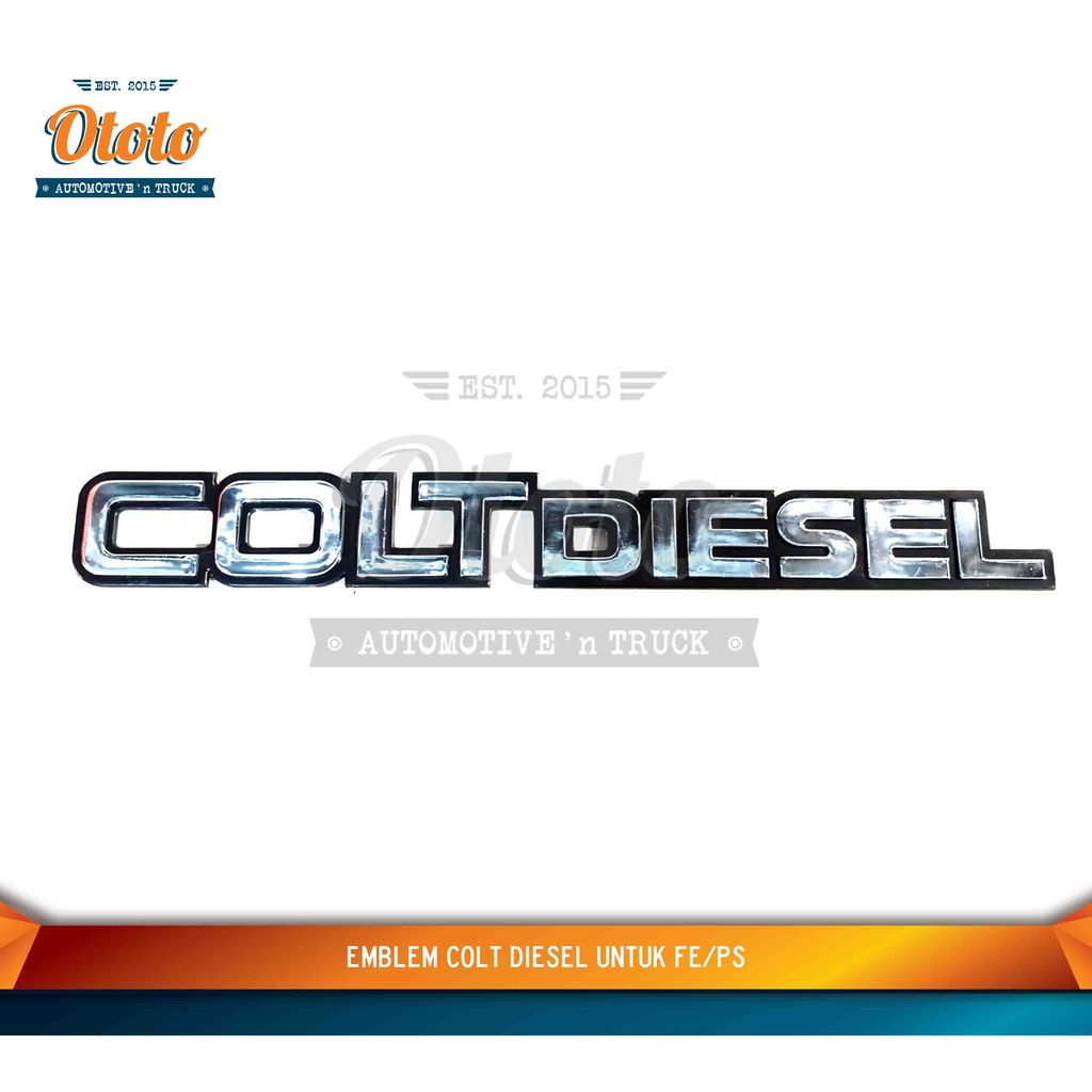 Jual emblem colt diesel untuk fe ps | Shopee Indonesia