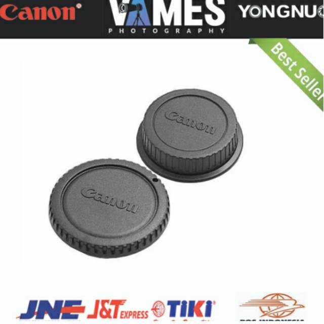 Jual Body Cap & Rear Cap CANON / Tutup Body Depan & Tutup Lensa ...