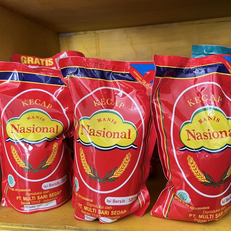 Jual Kecap Manis Nasional 520ml | Shopee Indonesia