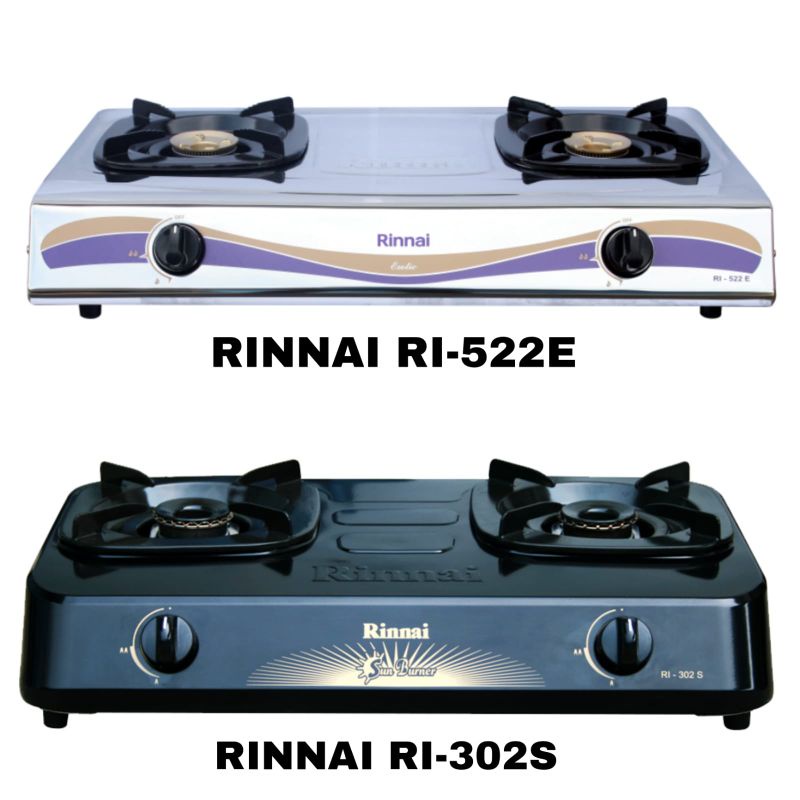 Jual KOMPOR GAS RINNAI 2 TUNGKU TIPE RI-522E/ RI-302S | Shopee Indonesia