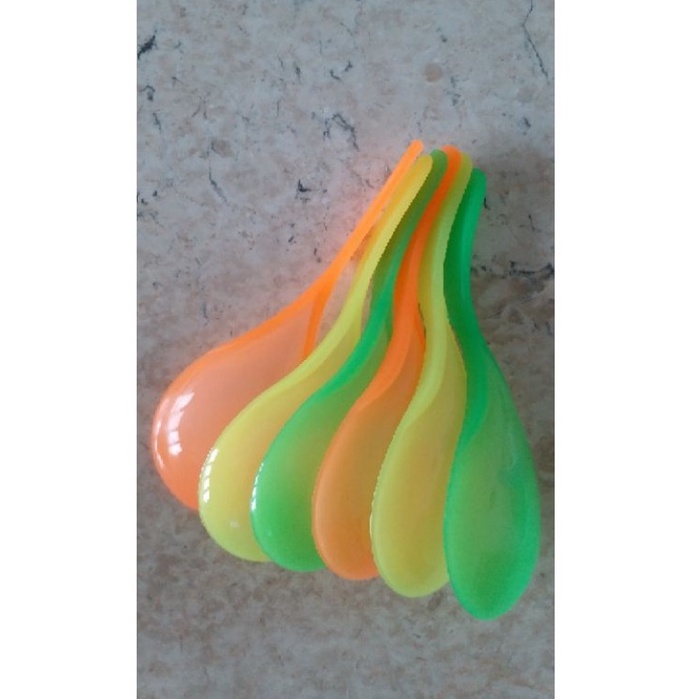 Jual Entong / Centong / Sendok Nasi Plastik Transparan 20 cm Souvenir ...