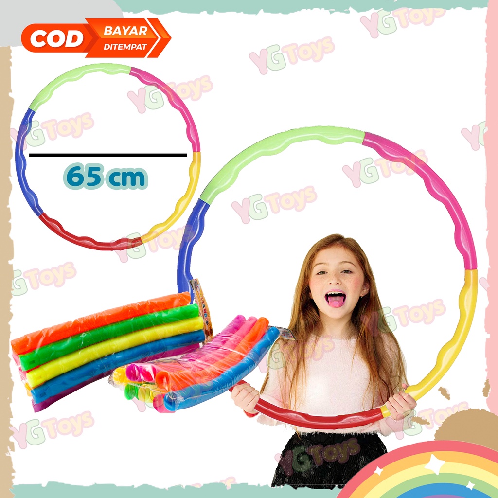 Jual YGtoys Mainan Olahraga Hula Hoop Anak Perempuan Laki Laki Hulahup ...