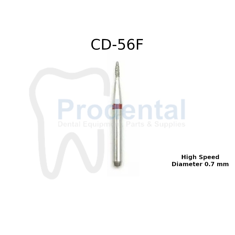 Jual Bur Gigi CD-56F Unbrand / Bur High Speed Handpiece / Bur Gigi Diamond / Mata Bur Gigi ...