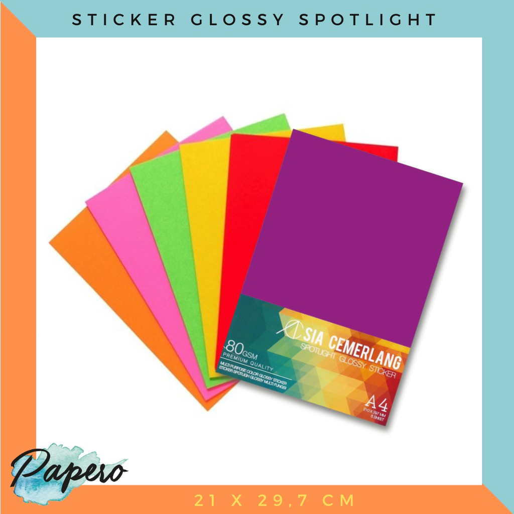 Jual Sticker Warna Glossy Multifungsi | Shopee Indonesia