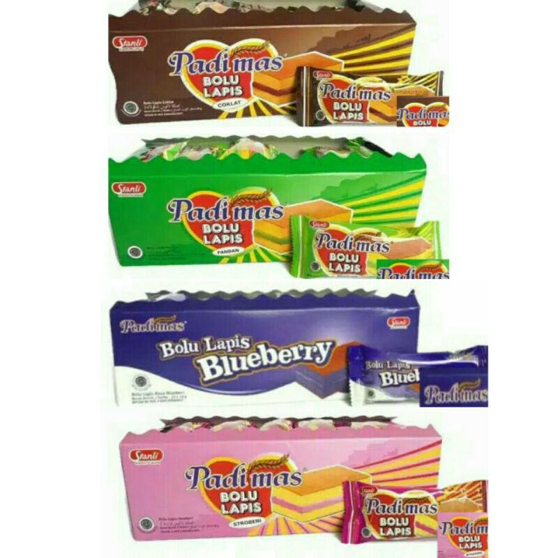 Jual Padimas Bolu Layer Cake isi 24 pcs | Shopee Indonesia