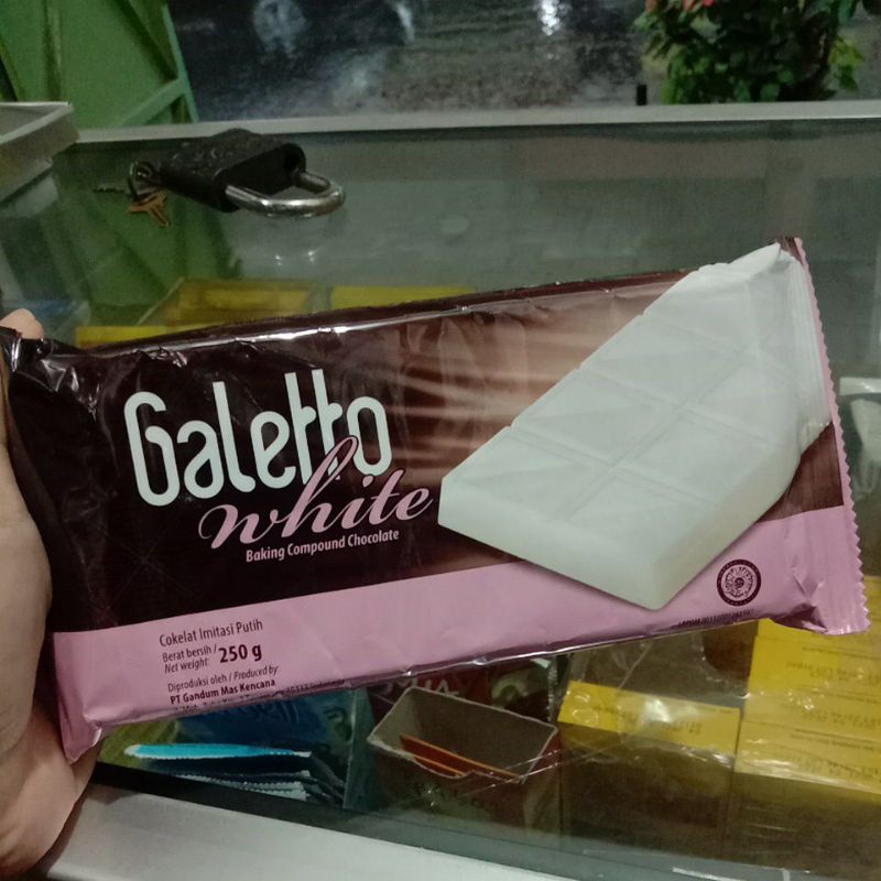 Jual coklat putih/ compound white chocolate/ coklat putih batang MEREK ...