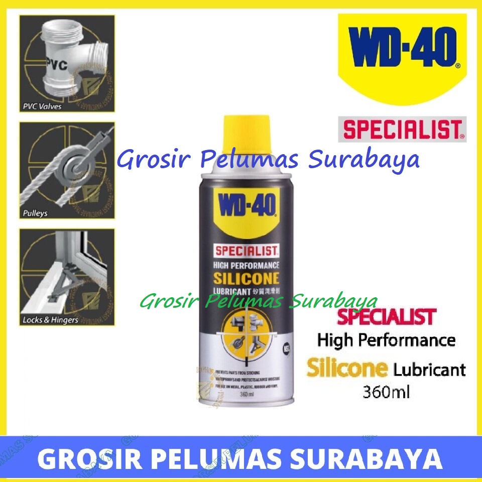 Jual WD-40 WD40 WD 40 Specialist High Performance Silicone Lubricant ...