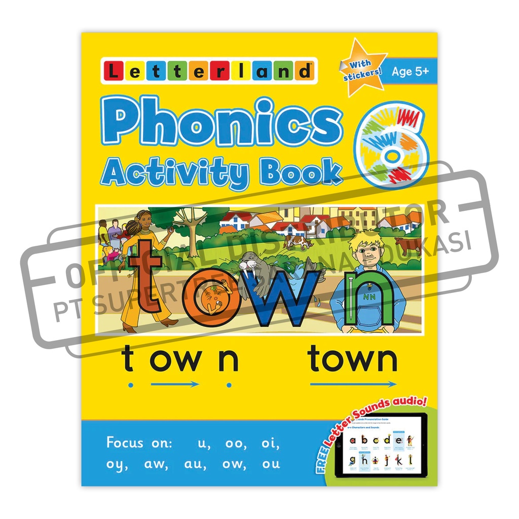 Jual Letterland Phonics Activity Book 1- 6 | Shopee Indonesia
