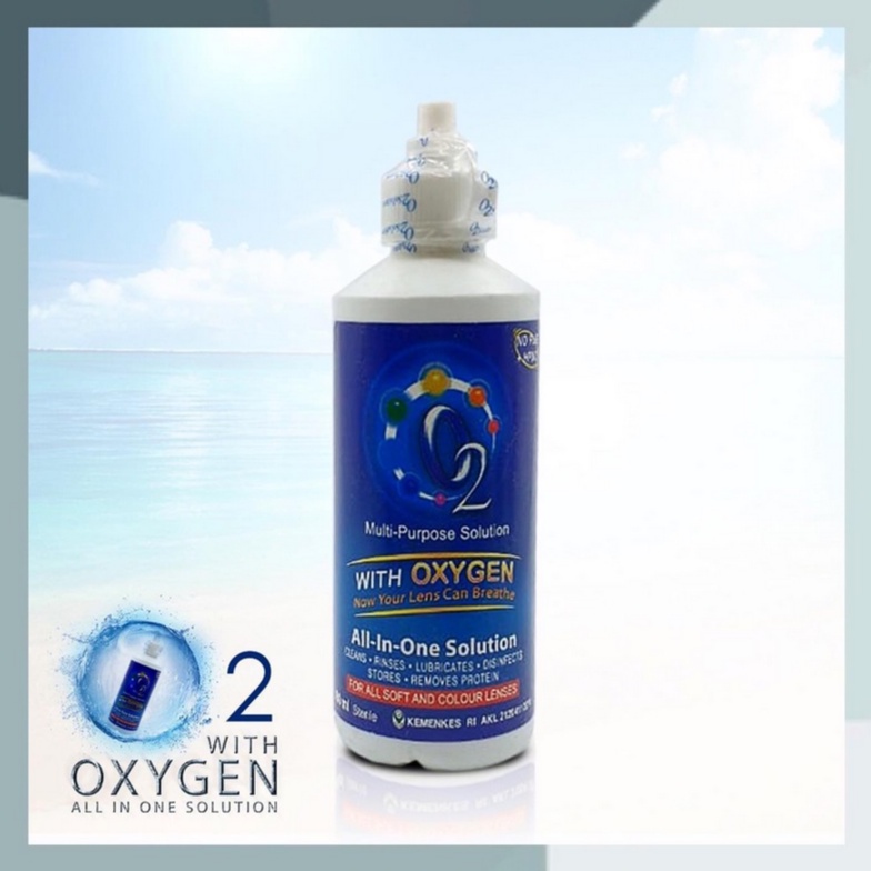 Jual CAIRAN SOFTLENS O2 Oxygen Multi Purpose Solution 160 ml | Shopee ...