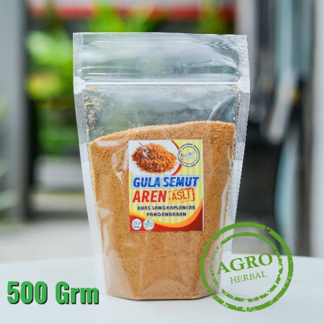 Jual Gula Semut Aren 500 Gram Kemasan Standing Pouch | Shopee Indonesia