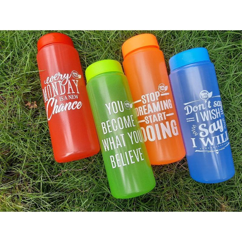 Jual BOTOL MOTIVASI / BOTOL PLASTIK / BOTOL AIR /BOTOL BAGUS / GROSIR ...