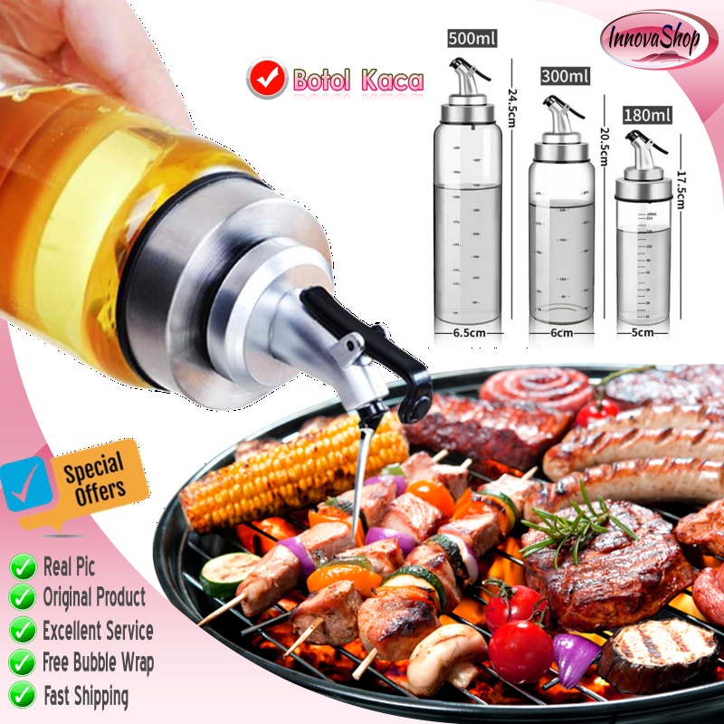 Jual Tempat Minyak Botol Minyak Goreng Botol Olive Oil Kaca Stainless ...