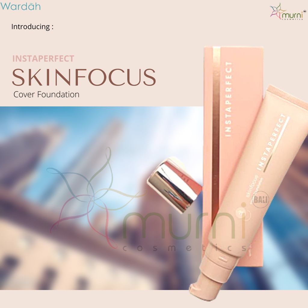 Jual WARDAH INSTAPERFECT SKINFOCUS COVER FOUND SPF40 30ML | Shopee Indonesia