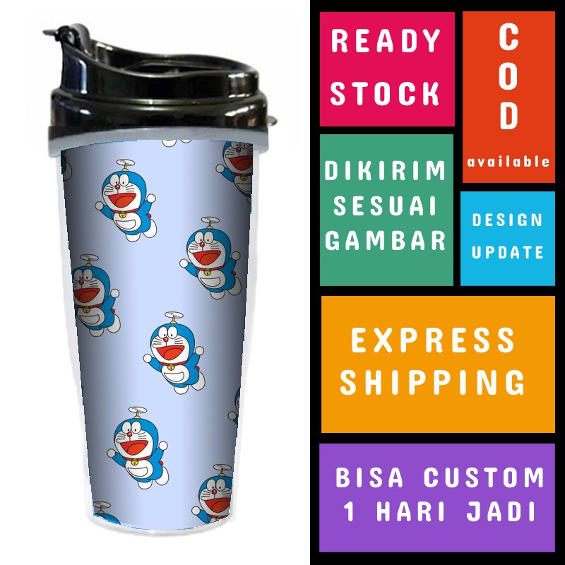 Jual TUMBLER KARAKTER MERCHANDISE BOTOL MINUM SOUVENIR KADO ULTAH ...